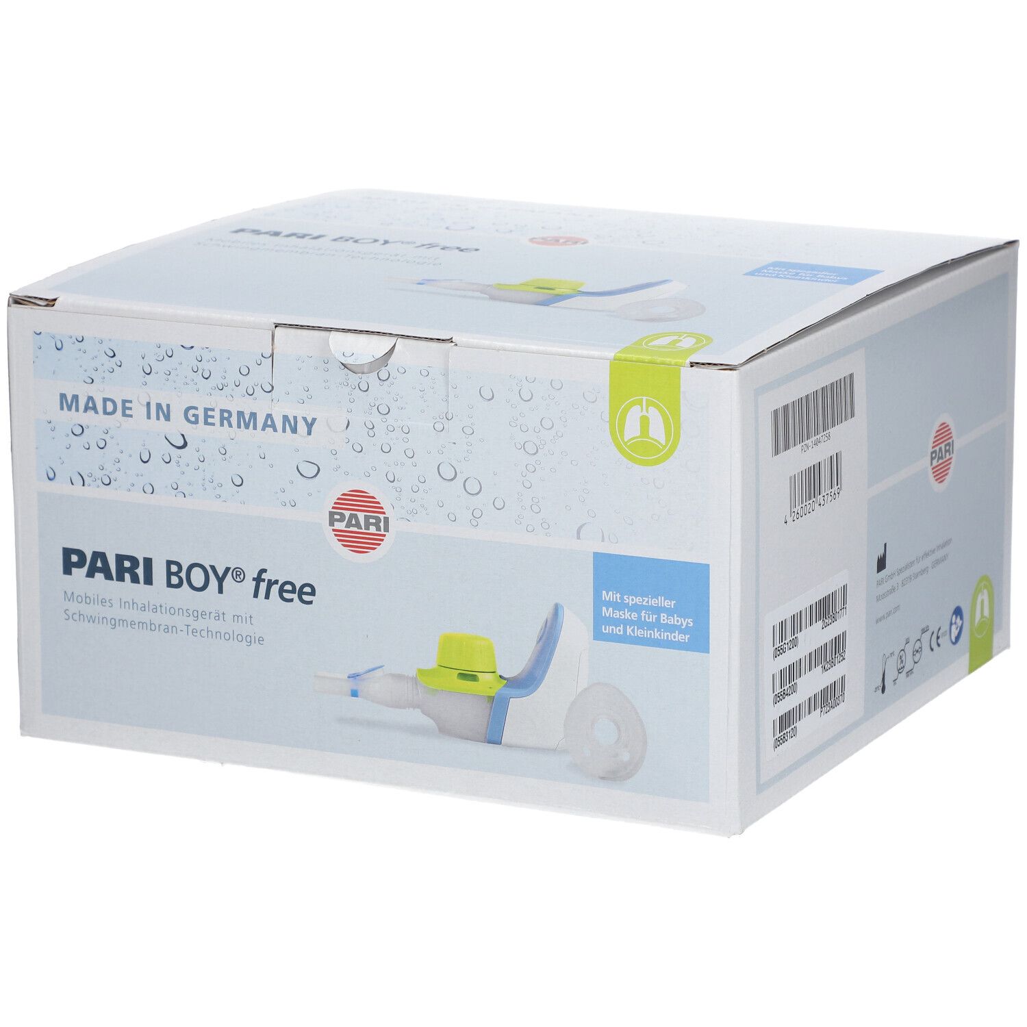 PARI BOY free Inhalationsgerät 1 St - Shop Apotheke