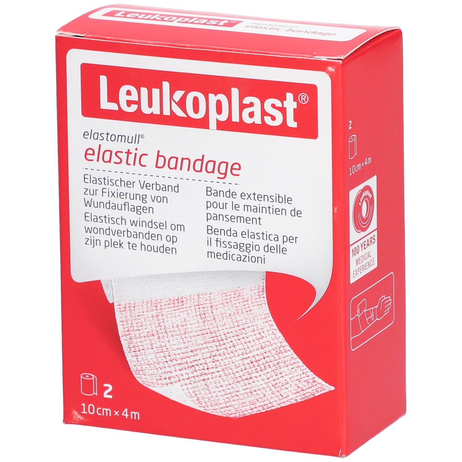 Leukoplast® Elastomull® 10 cm x 4 m 2 St - Shop Apotheke
