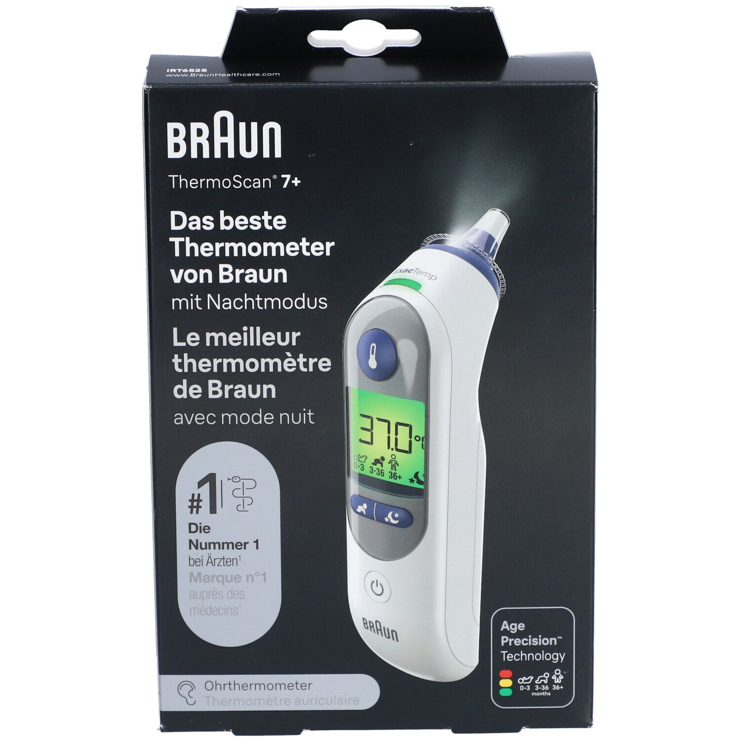 BRAUN ThermoScan® 7+ 1 St - Shop Apotheke
