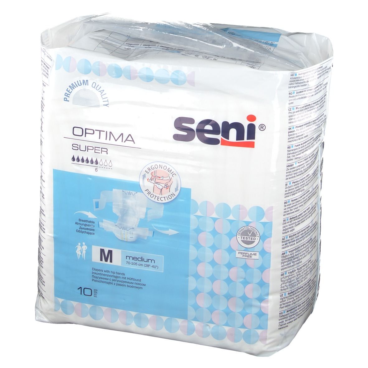 Seni Optima Super Inkontinenzvorlagen mit Hüftbund 10 St - Shop Apotheke