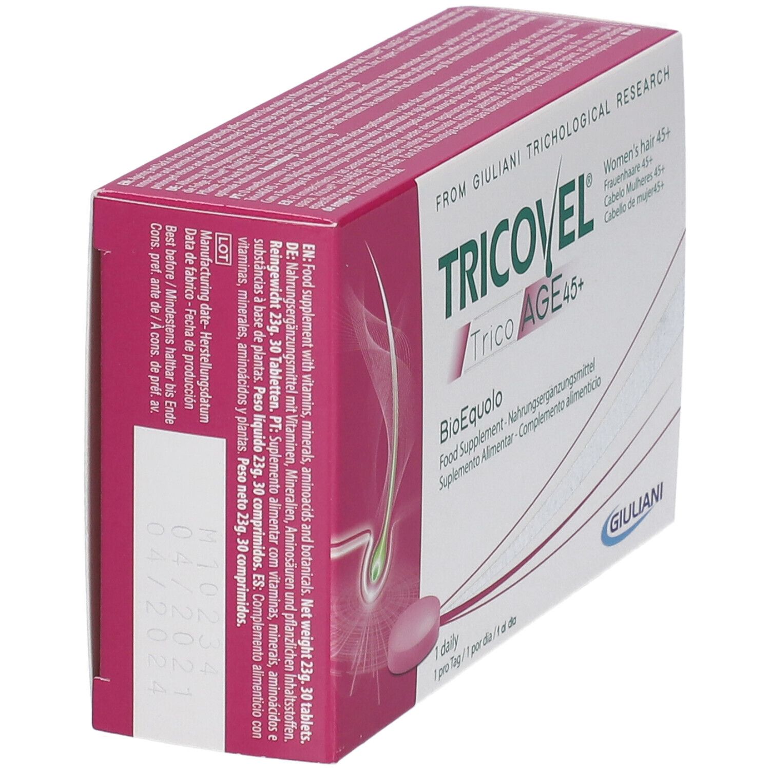 TRICOVEL® Trico AGE 45+ BioEquolo Tabletten 30 St - shop-apotheke.at