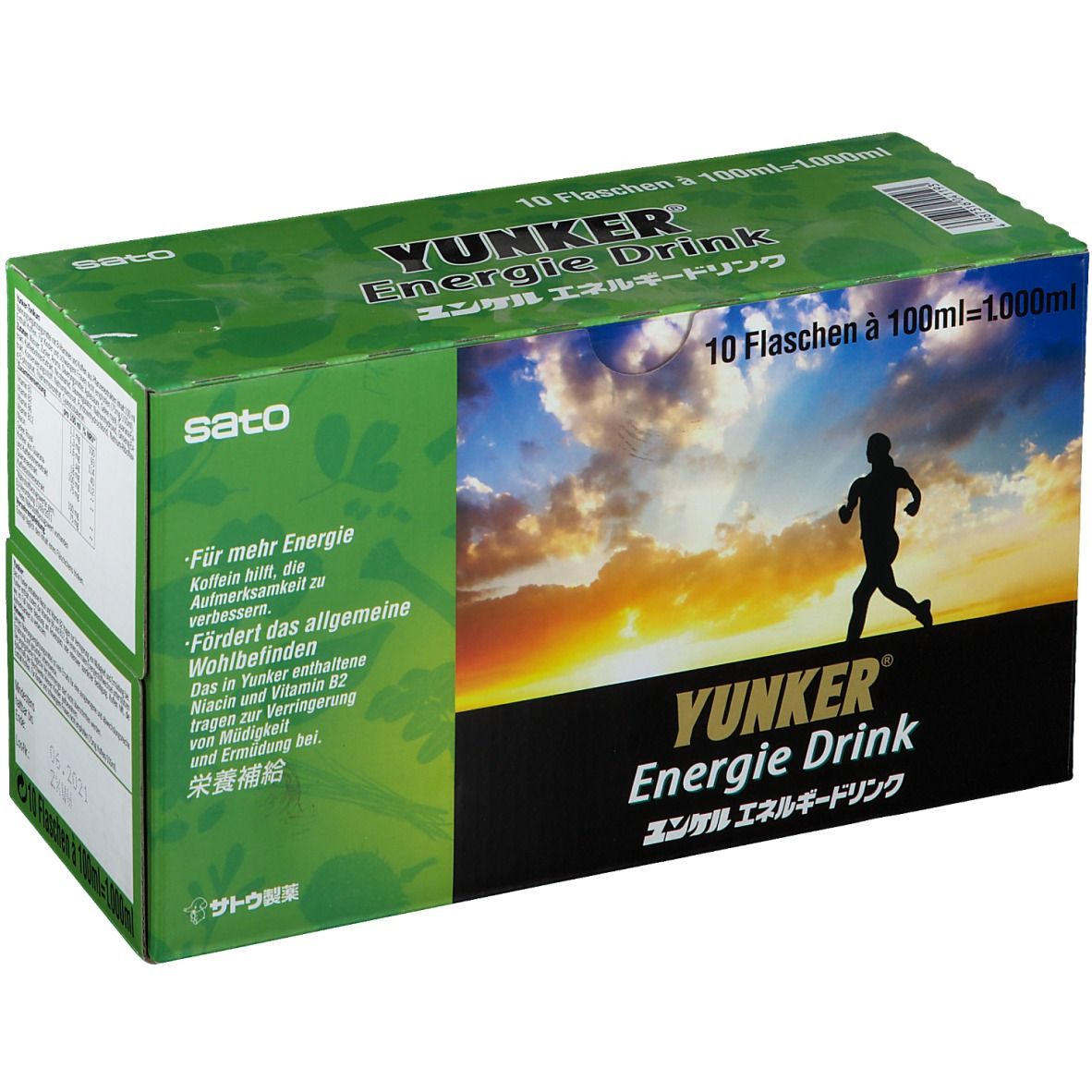 Yunker Energy Drink 10x100 ml - Shop Apotheke