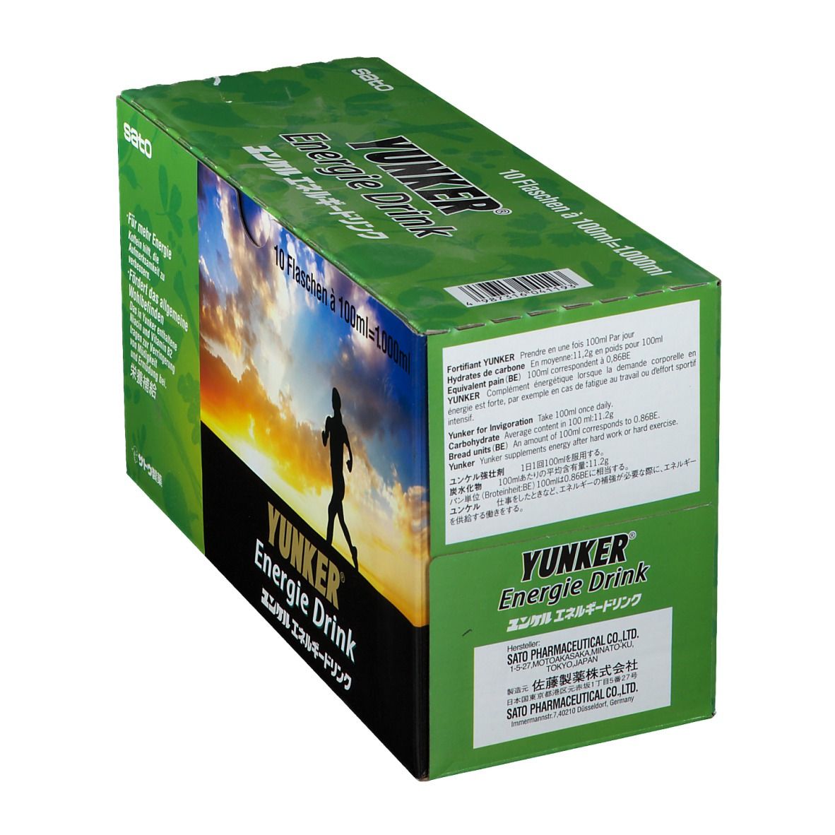 Yunker Energy Drink 10x100 ml - Shop Apotheke