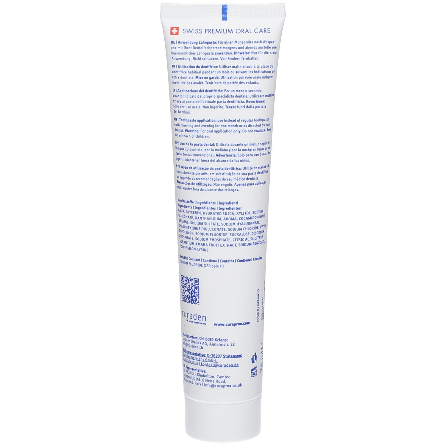 Curaprox® PERIOPLUS® Support 75 ml - Shop Apotheke