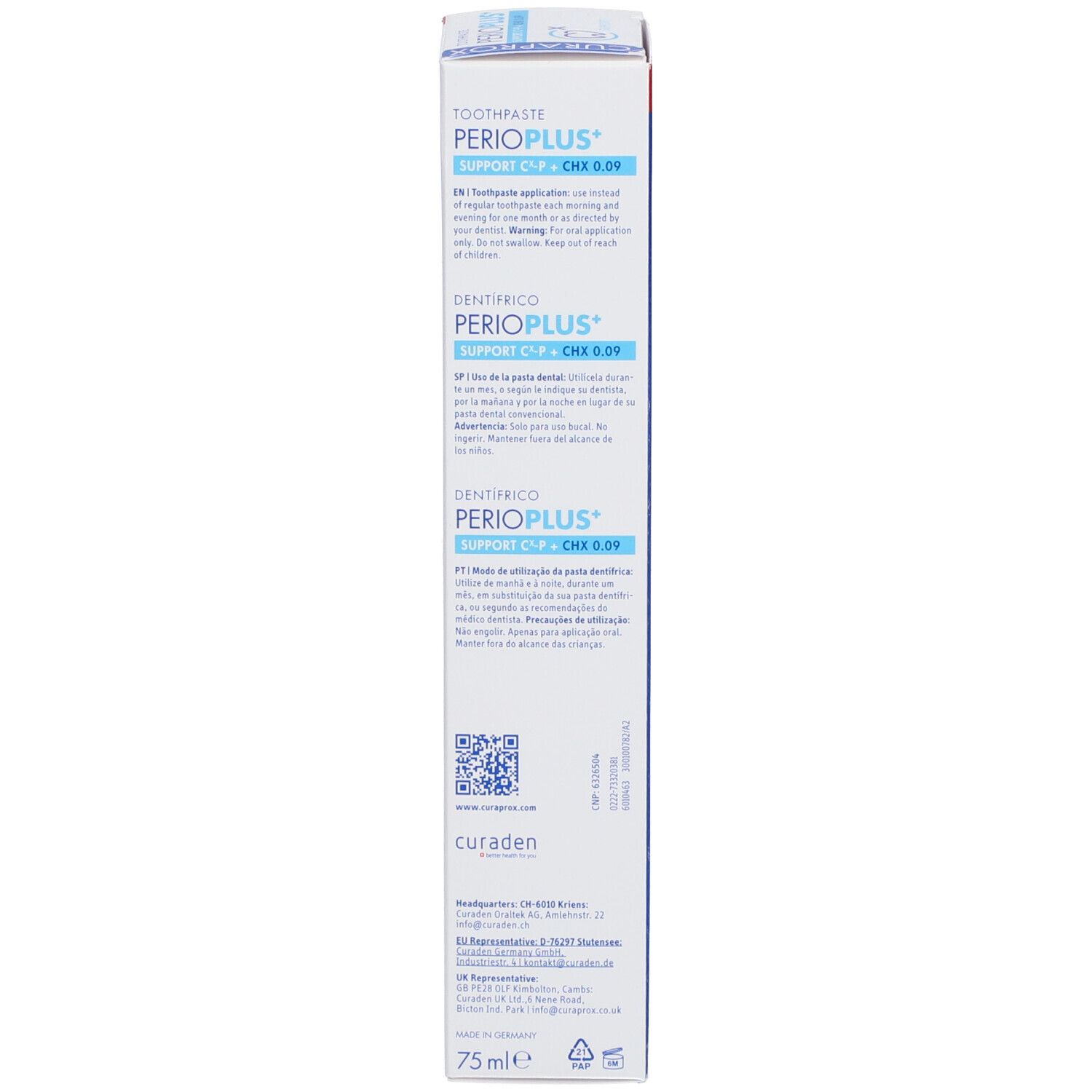 Curaprox® PERIOPLUS® Support 75 ml - shop-apotheke.at