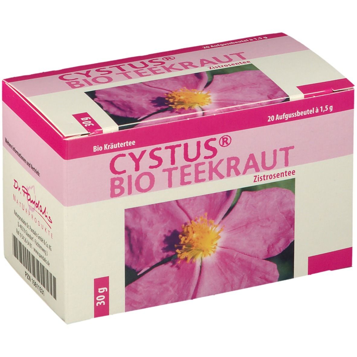 CYSTUS® BIO Teekraut Zistrosentee 20 St - Shop Apotheke