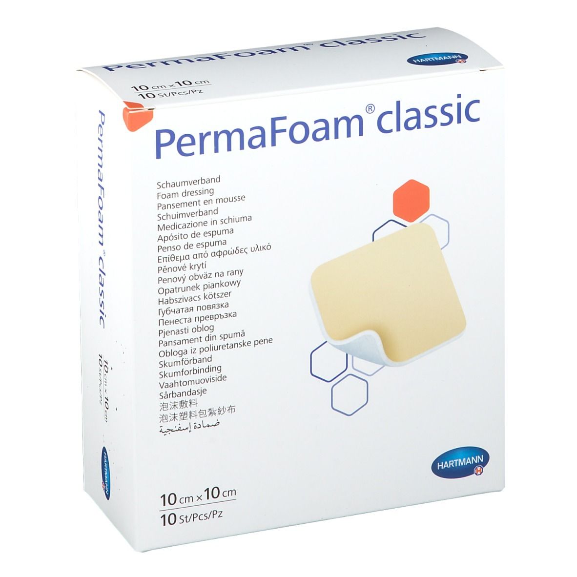 PermaFoam® Classic 10 x 10 cm 10 St - Shop Apotheke