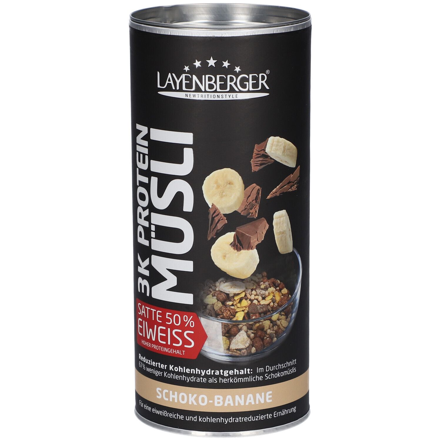 LAYENBERGER® 3K Protein Müsli Schoko-Banane 390 g - shop-apotheke.at