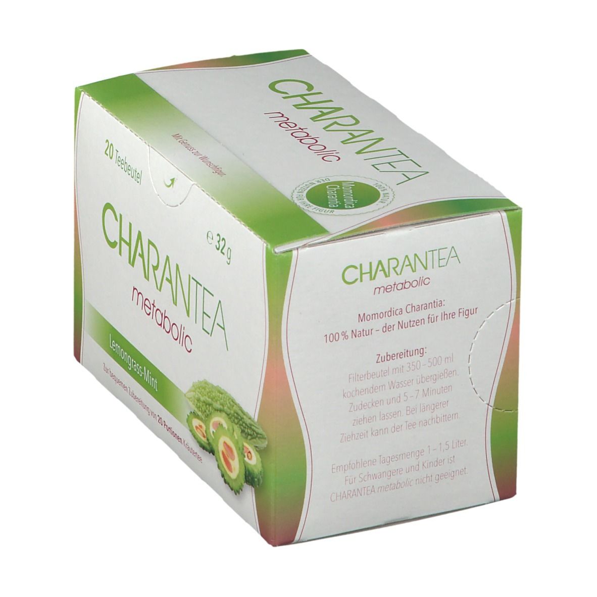 CHARANTEA® metabolic Lemongrass-Mint 20 St - Shop Apotheke