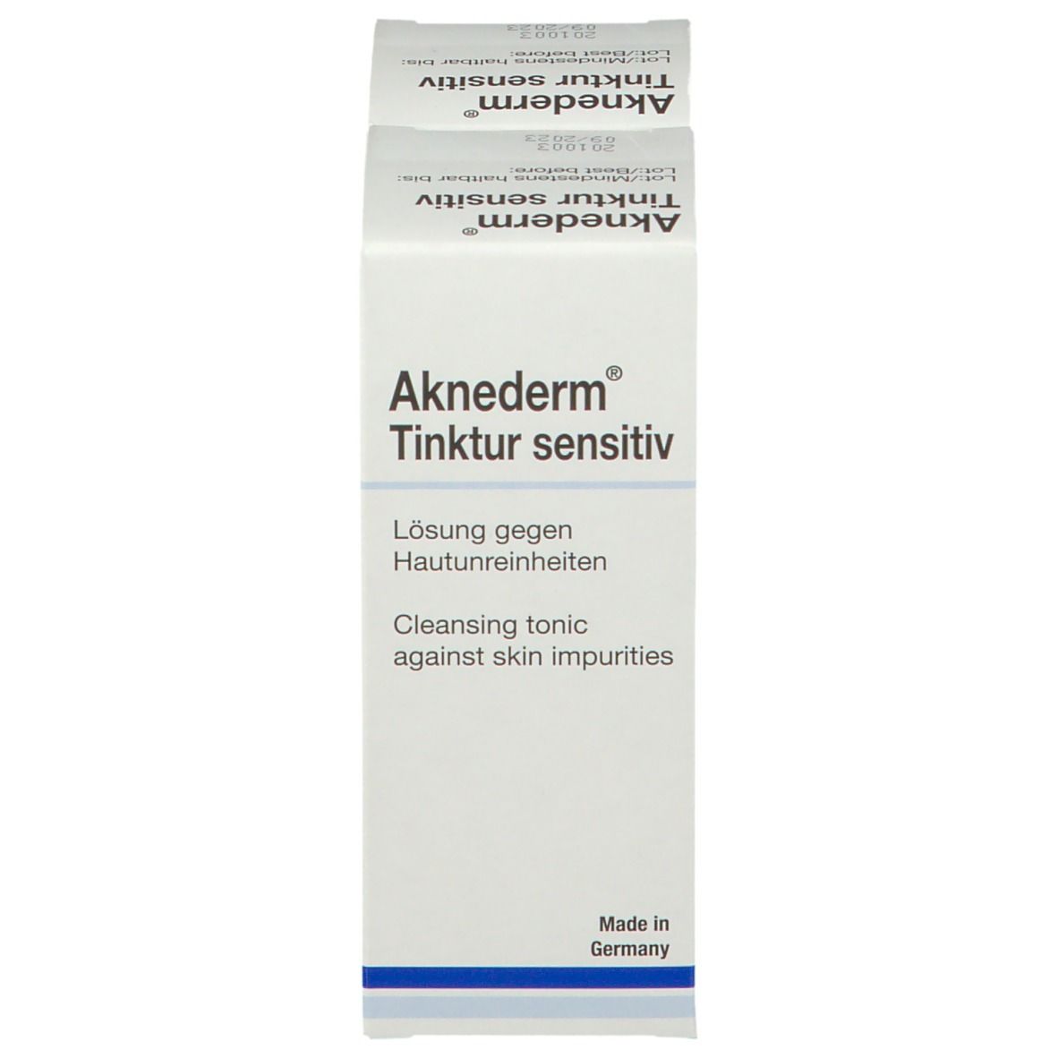 Aknederm® Tinktur sensitiv 2x50 ml - Shop Apotheke