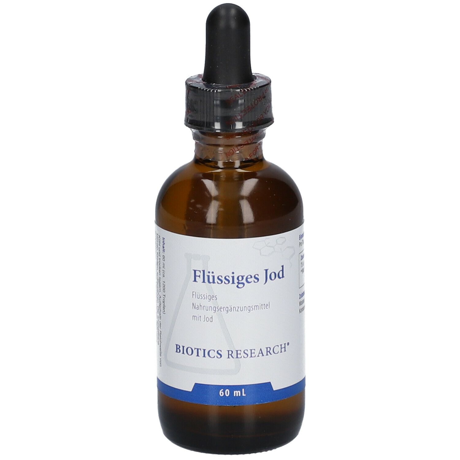 BIOTICS® RESEARCH Flüssiges Jod 60 ml - Shop Apotheke