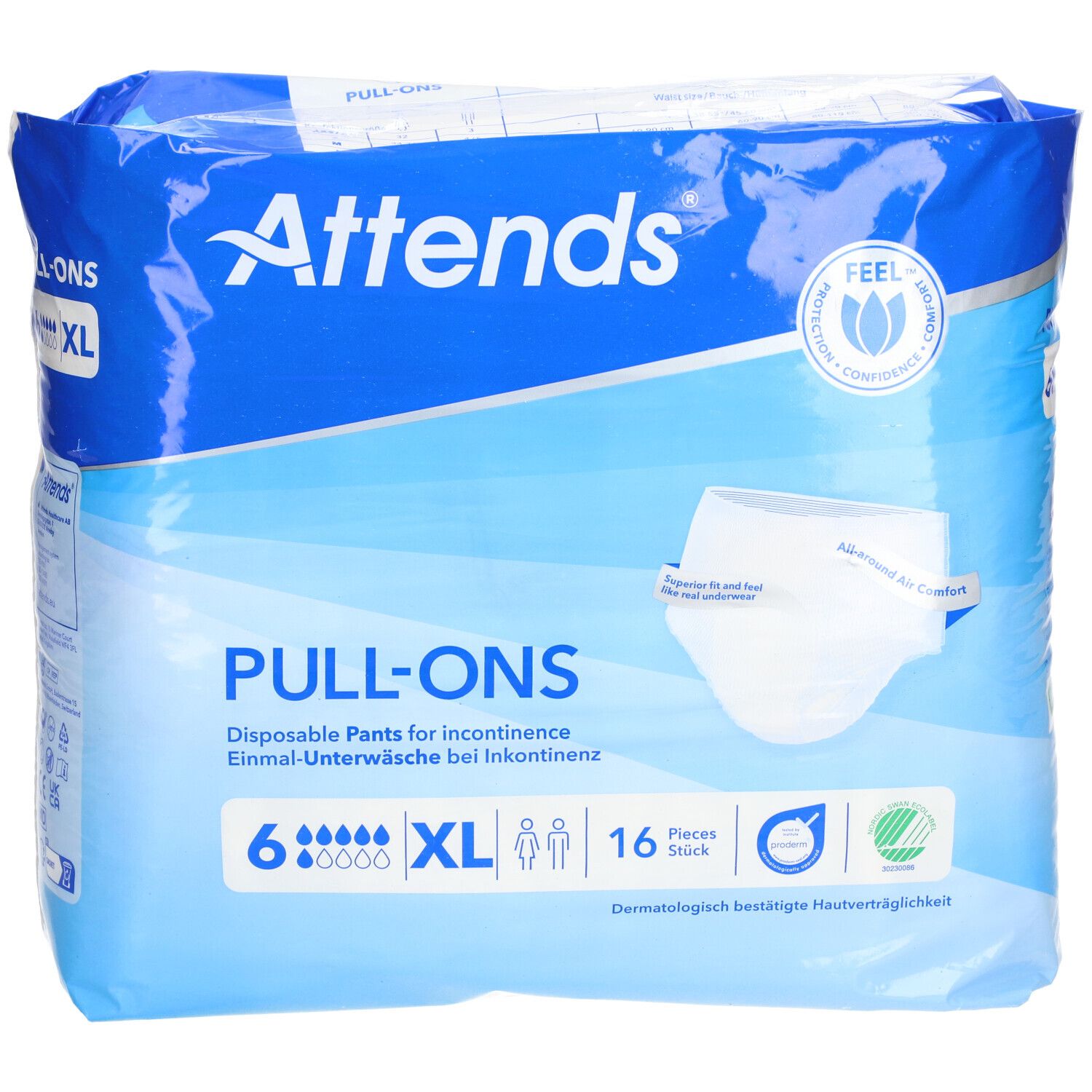 Attends® Pull-Ons 6 XL 16 St - Shop Apotheke