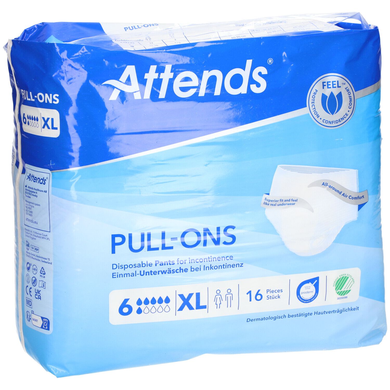 Attends® Pull-Ons 6 XL 16 St - Shop Apotheke