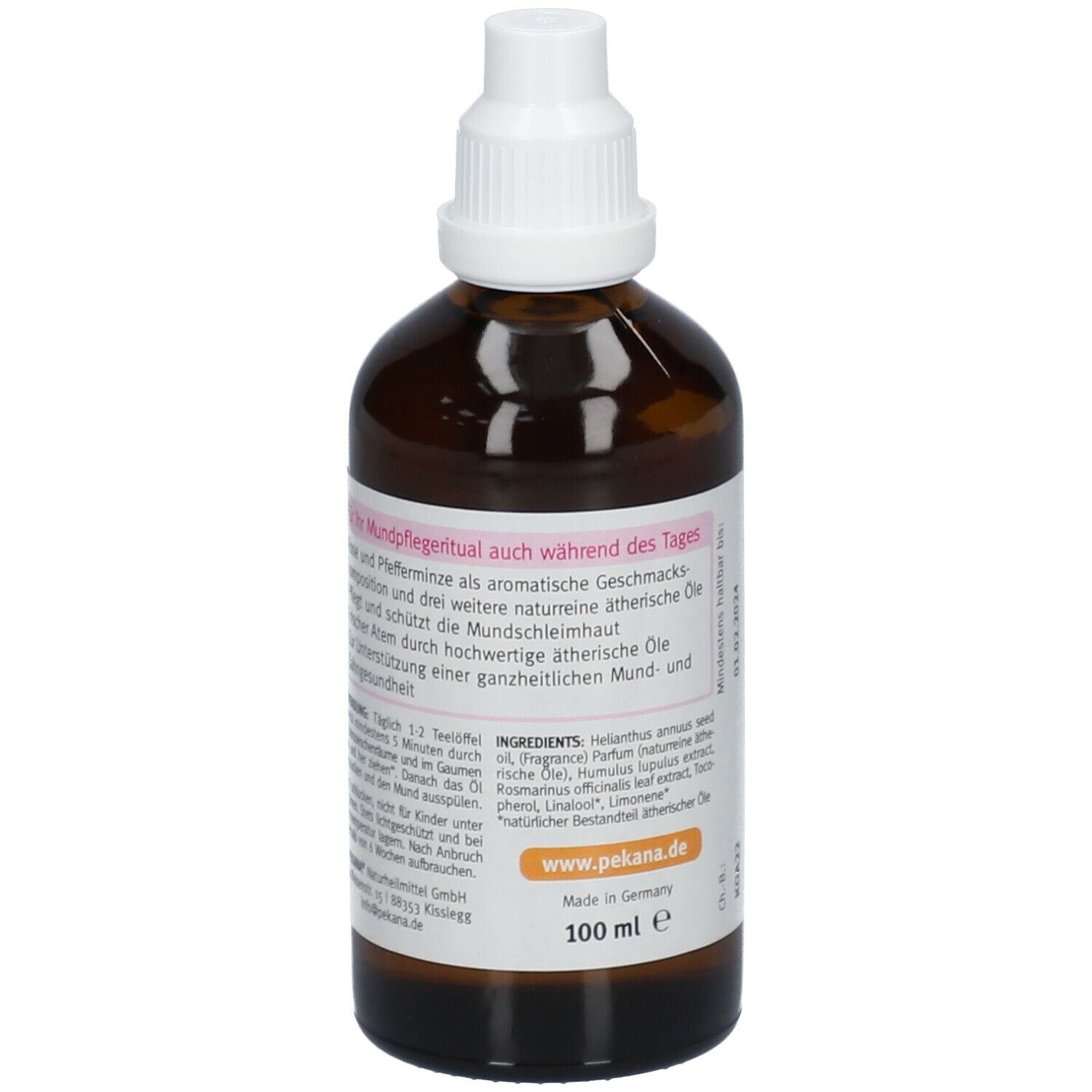 PEKANA® Mundöl Energie Tanken 100 ml - Shop Apotheke