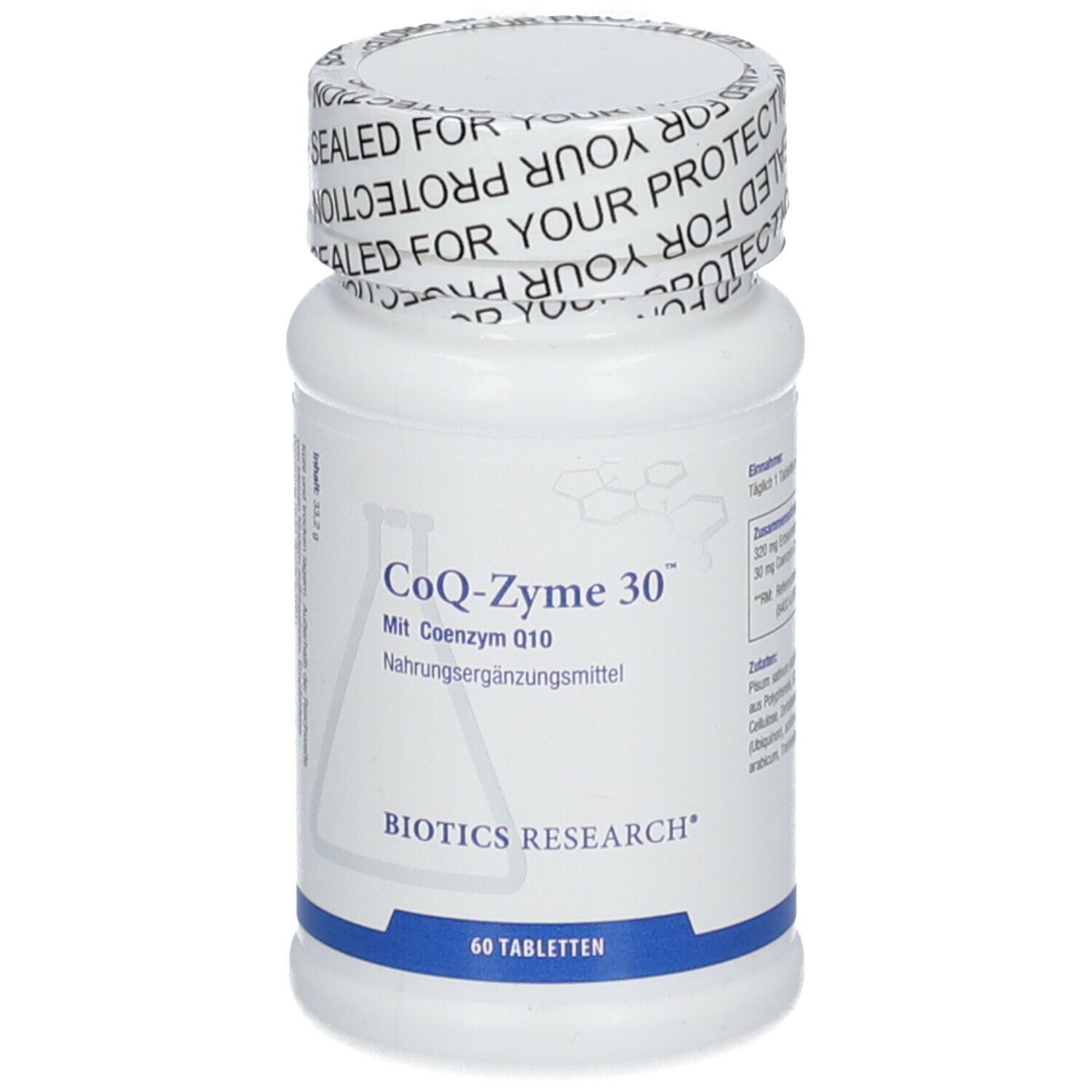 BIOTICS® RESEARCH CoQ-Zyme 30™ 60 St - Shop Apotheke