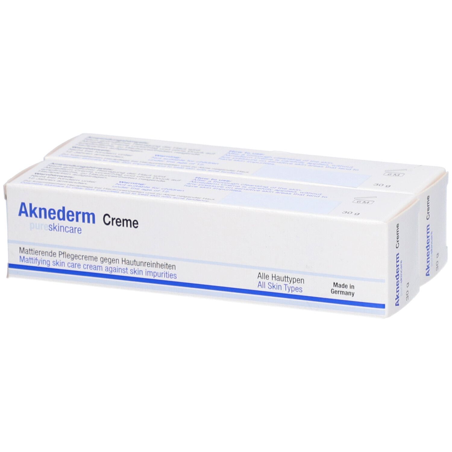 Aknederm® Creme 2x30 g - Shop Apotheke