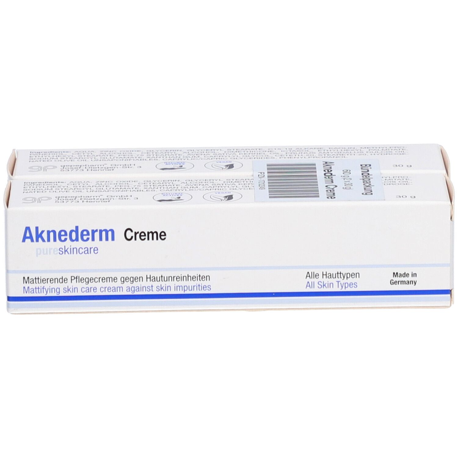 Aknederm® Creme 2x30 g - Shop Apotheke