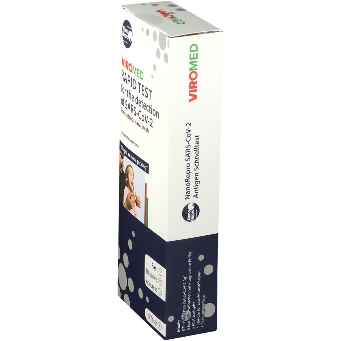 VIROMED SARS-CoV-2 Schnelltest 5 St - Shop Apotheke