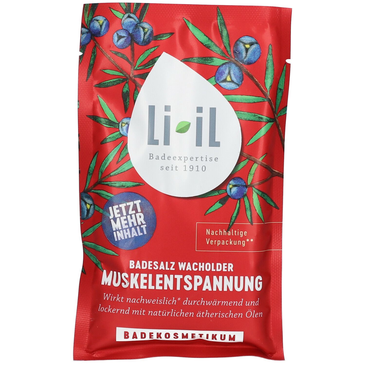 LiiL Badesalz Wacholder Muskelentspannung 80 g - Shop Apotheke