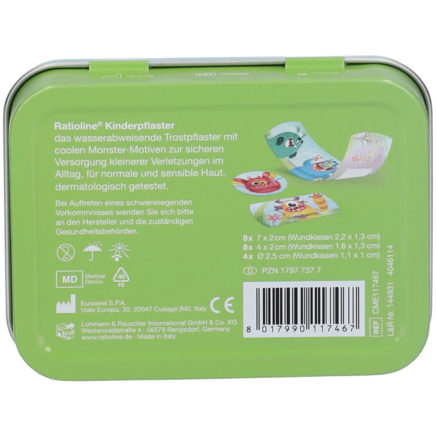 Ratioline® Kinderpflaster 20 St - Shop Apotheke