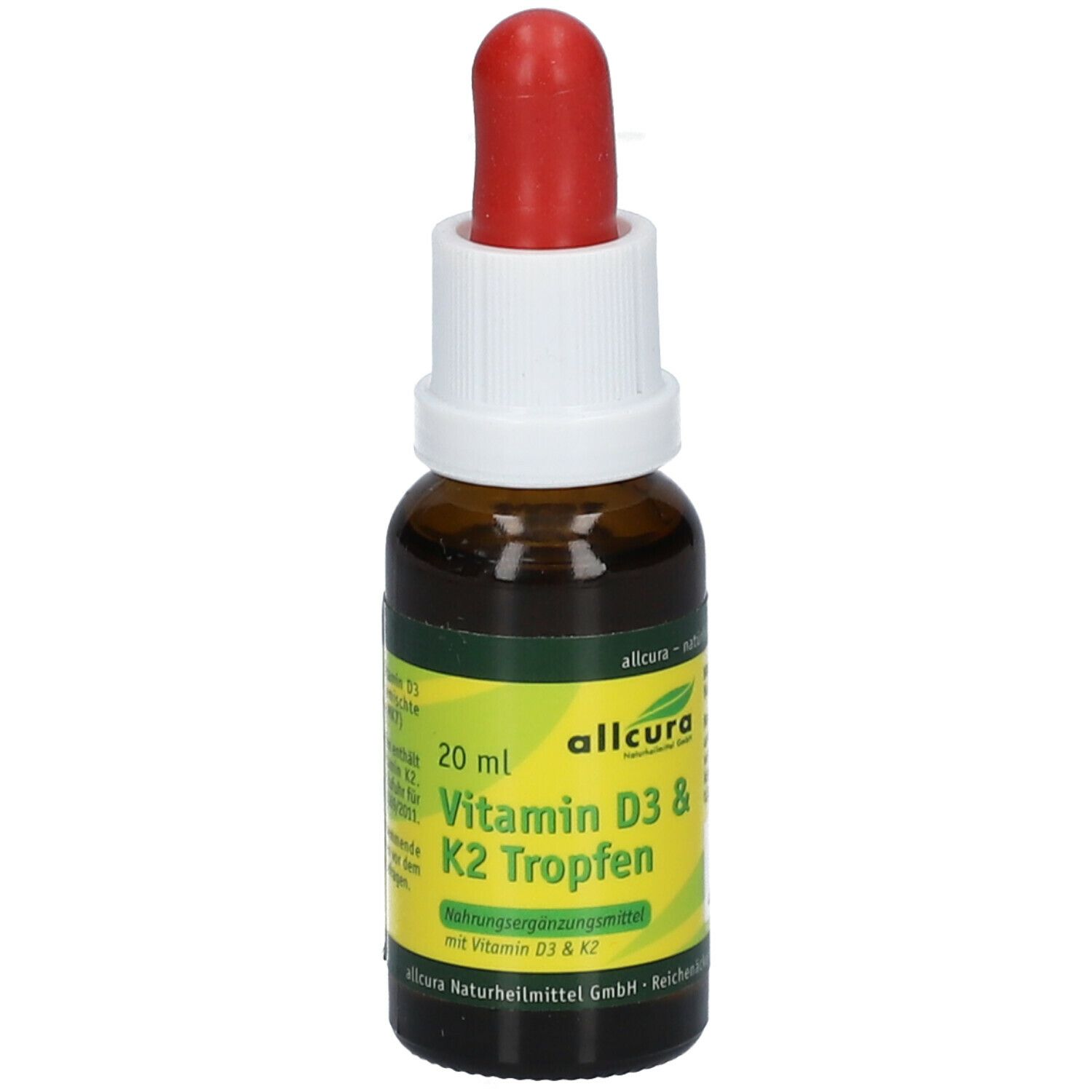 allcura Vitamin D3-K2 Tropfen 20 ml - Shop Apotheke
