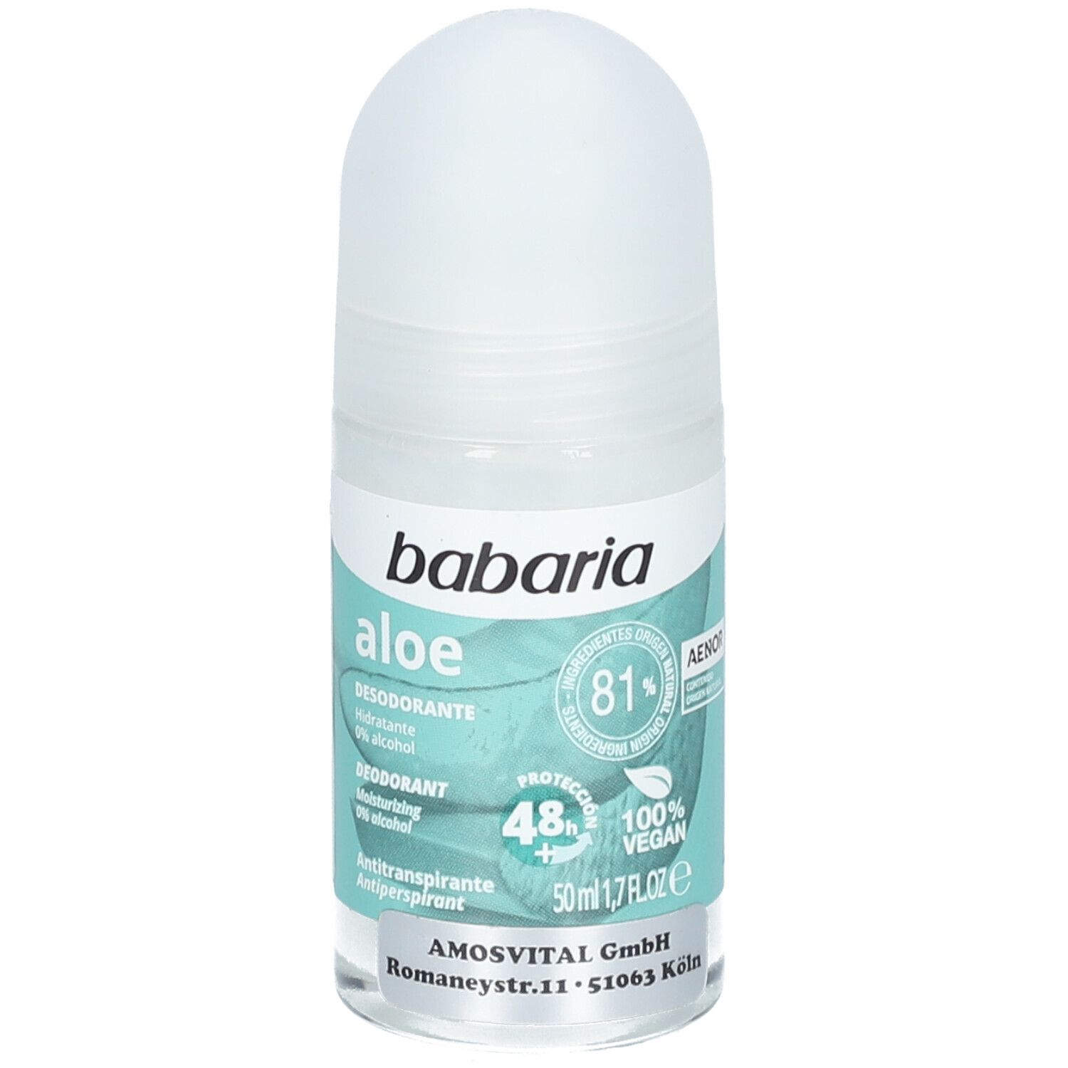 babaria Deo Roll-On Aloe Vera 50 ml - Shop Apotheke