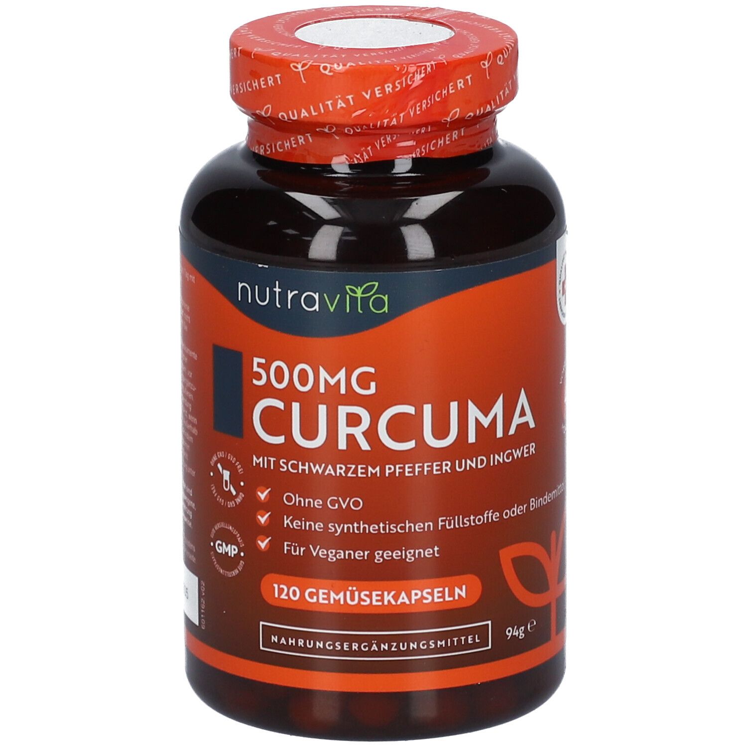 Nutravita 500 mg Curcuma 120 St - shop-apotheke.at