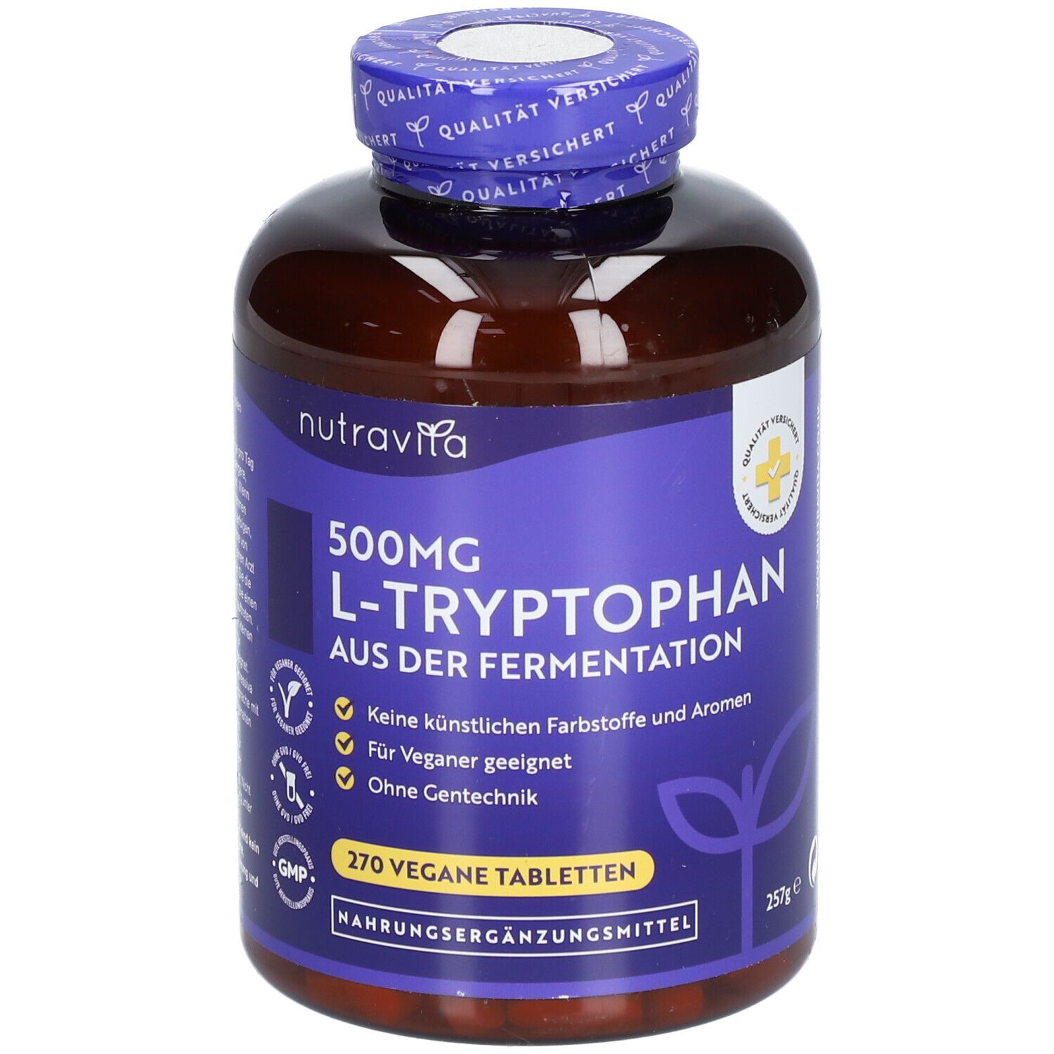 Nutravita 500 mg L-Tryptophan 270 St - shop-apotheke.at