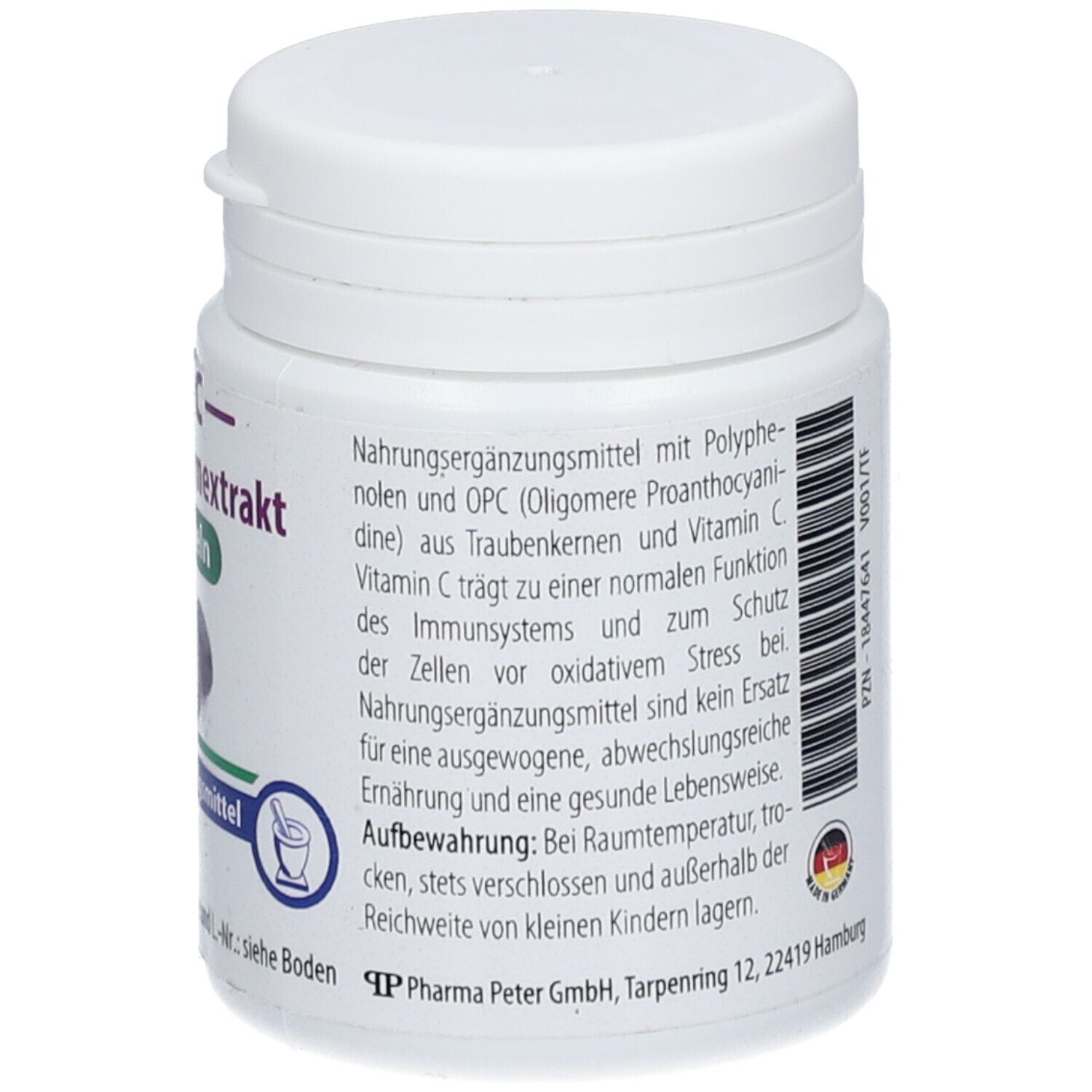 OPC Traubenkern Extrakt + Vitamin C Kapseln 60 St - Shop Apotheke