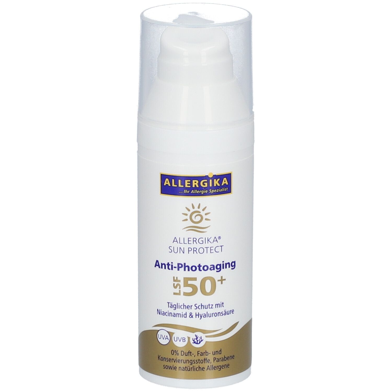 ALLERGIKA SUN PROTECT Anti-Photoaging Creme LSF 50+ 50 ml - shop ...