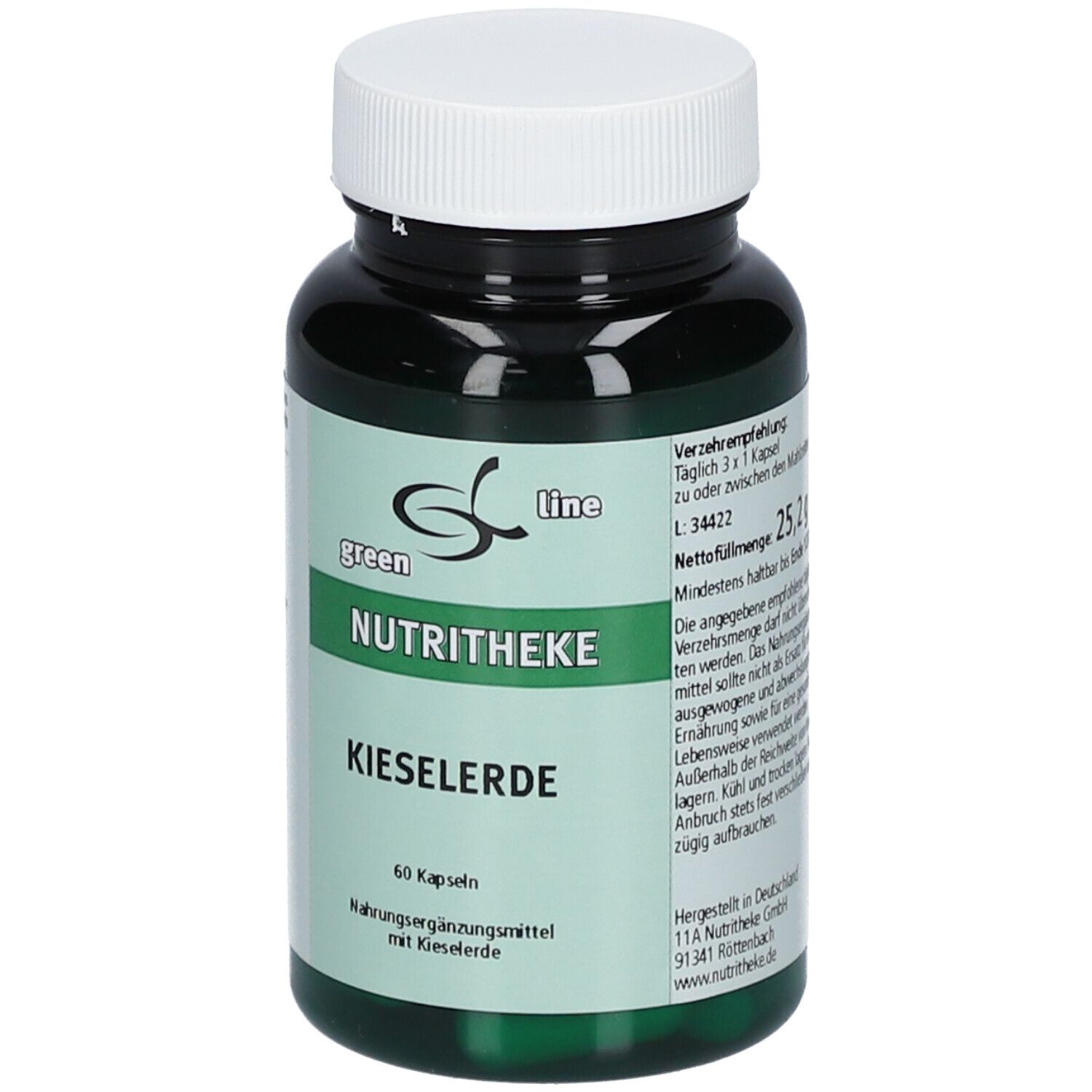 green line NUTRITHEKE Kieselerde 60 St - Shop Apotheke