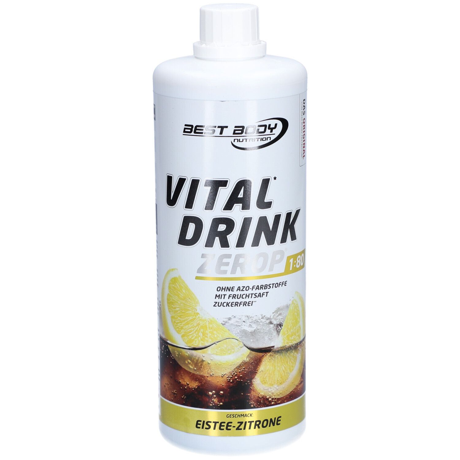 Best Body Nutrition Vital Drink Zerop Eistee Zitrone 1000 ml - Shop ...