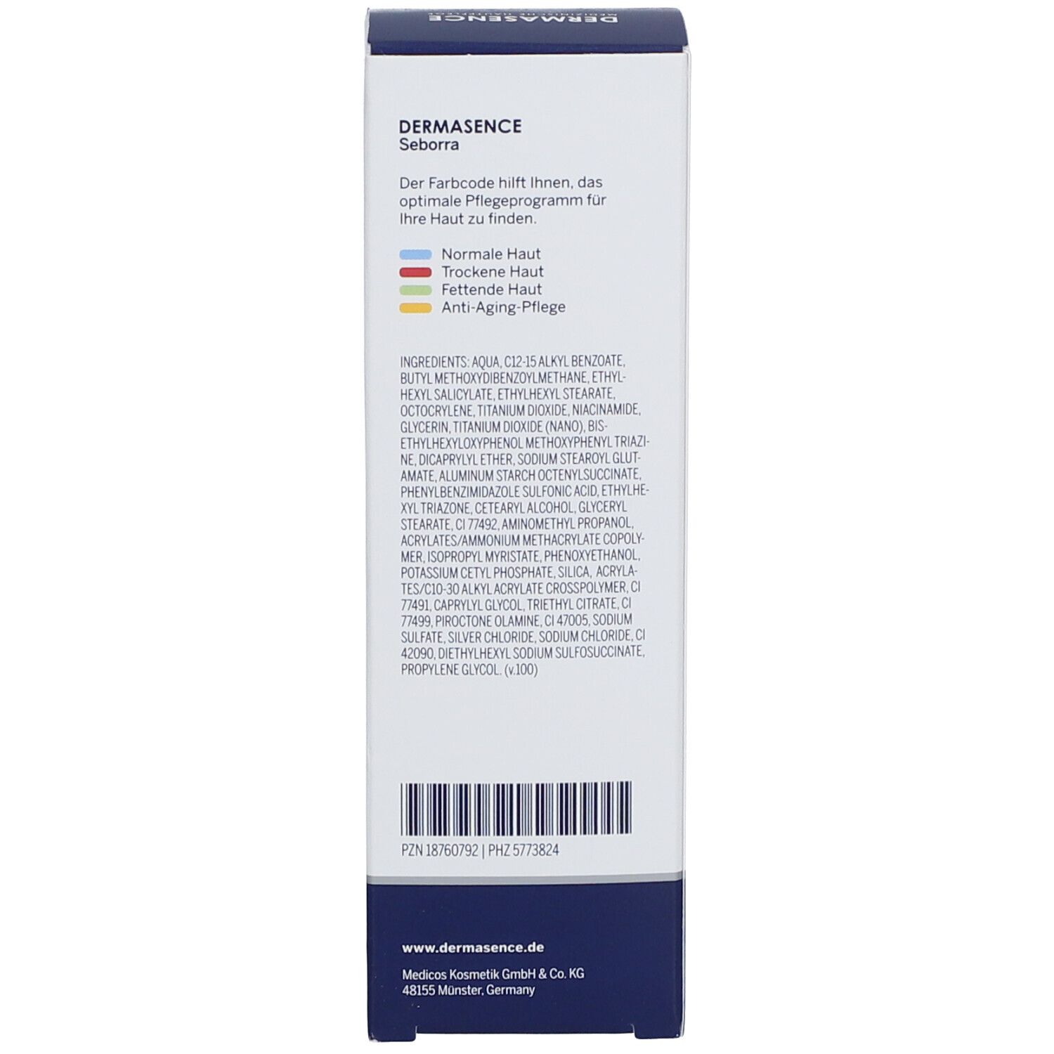 DERMASENCE Seborra Getönte Tagespflege mit LSF 50 30 ml - Shop Apotheke