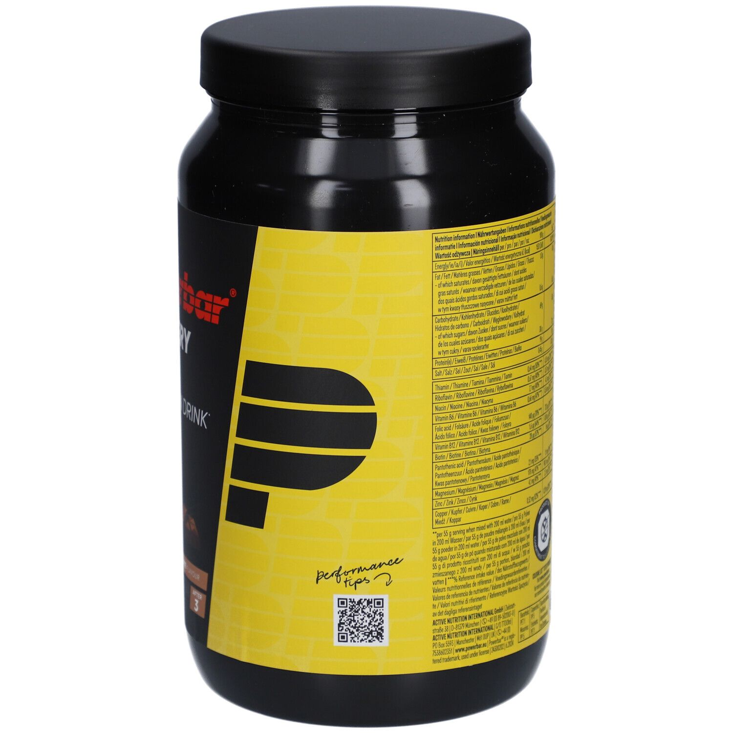 Powerbar® Recovery Active - Regenaration Drink Chocolate 1210 g - Shop ...