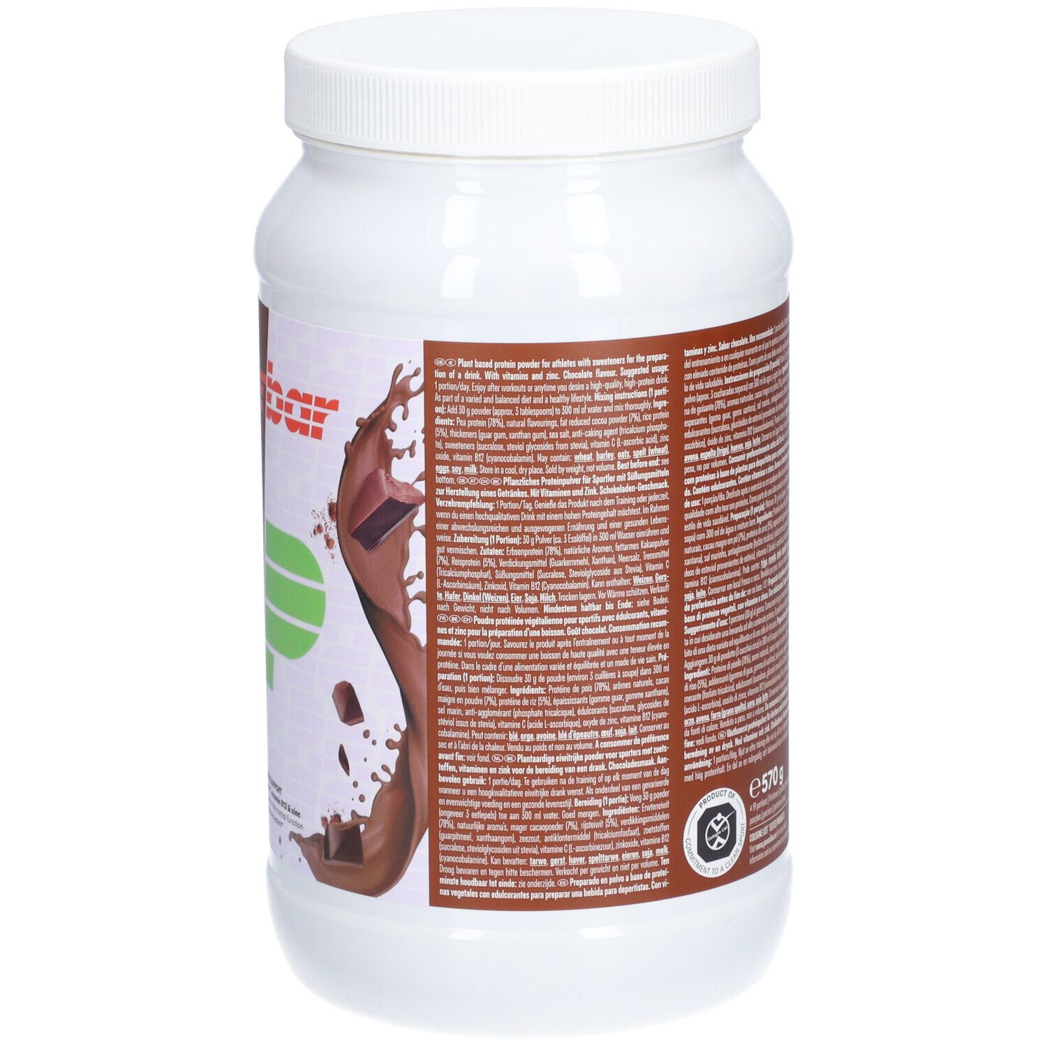 Powerbar® Protein + Vegan Immune Support Pulver Chocolate 570 g - Shop ...