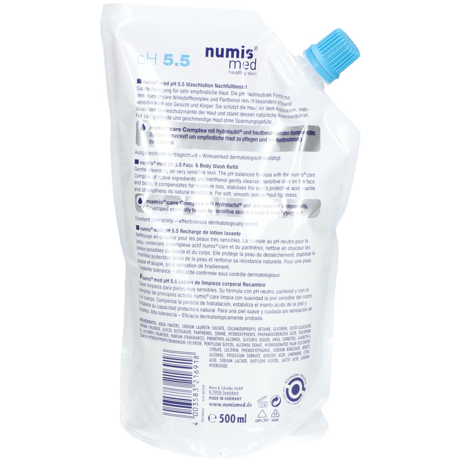 numis®med pH 5.5 Waschlotion 500 ml - Shop Apotheke