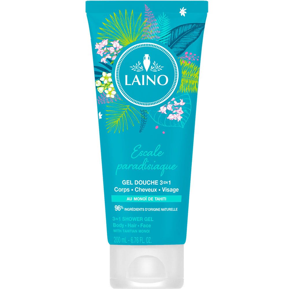 LAINO Dusch-Shampoo 3 in 1 Monoi BIO 200 ml - Shop Apotheke