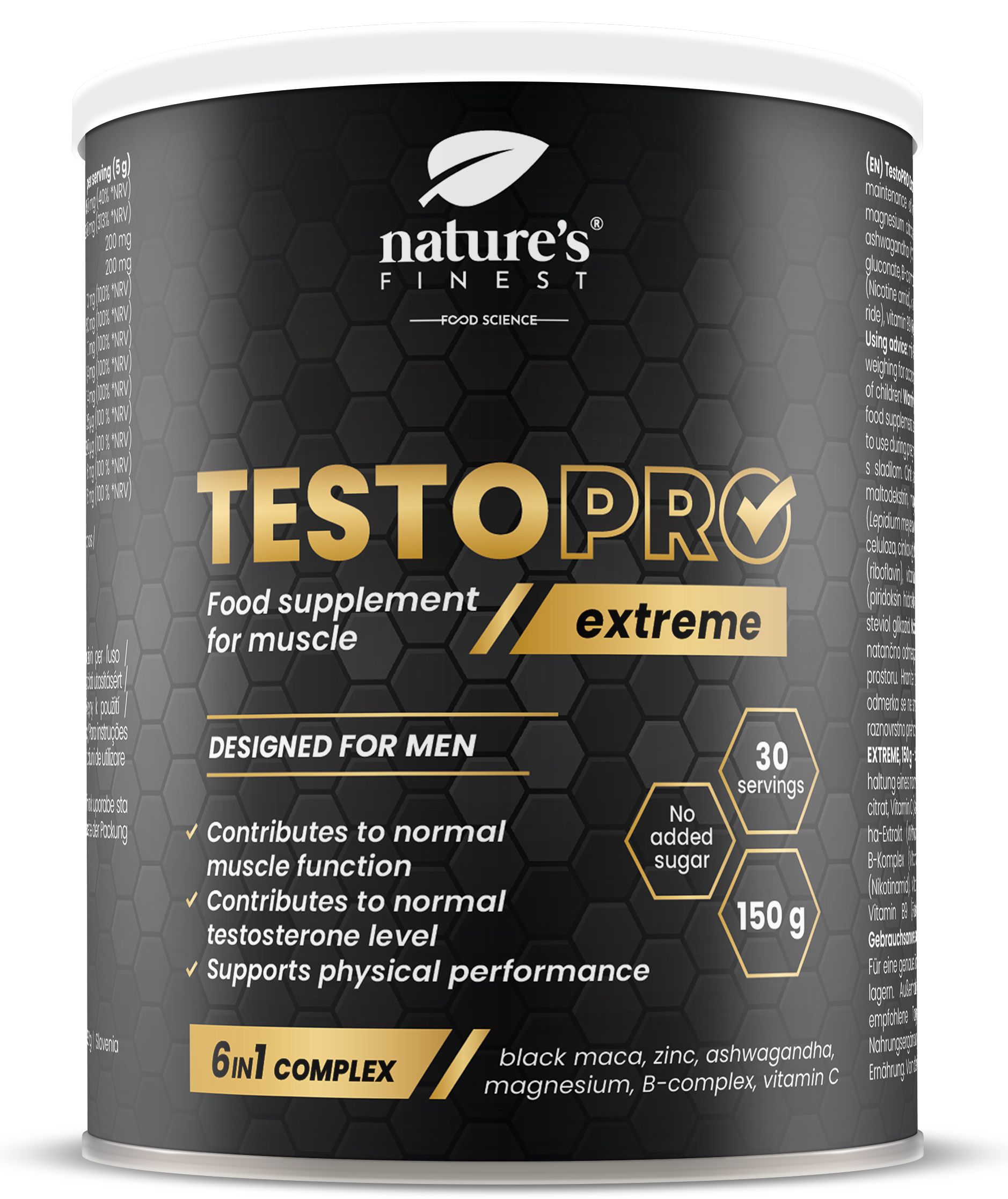 Nature's Finest TestoPRO extreme 150 g - Shop Apotheke