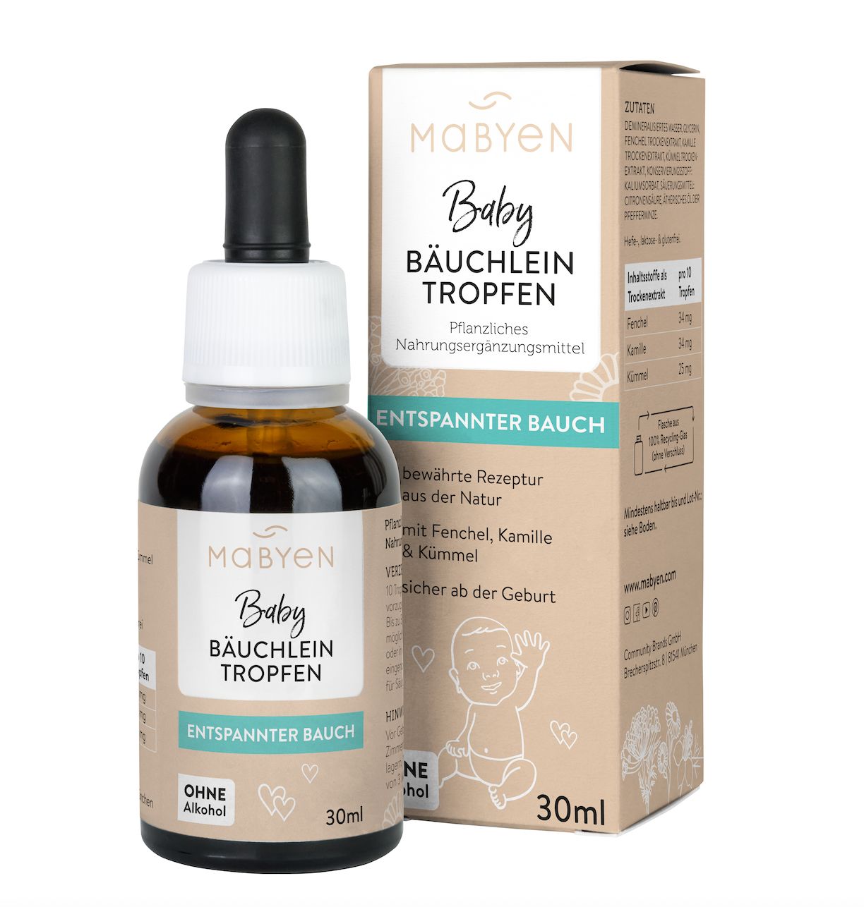 MABYEN Baby Bäuchlein-Tropfen 30 ml - Shop Apotheke