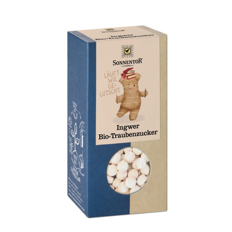 Sonnentor - Ingwer Bio-Traubenzucker 100 g - Shop Apotheke