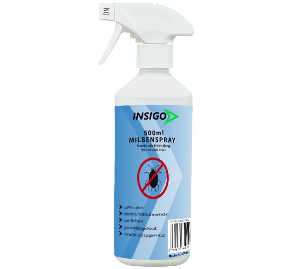 INSIGO Milbenspray 500 ml - Shop Apotheke