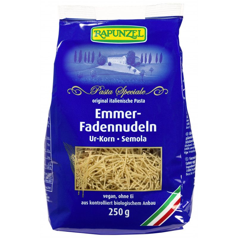 Rapunzel - Bio Emmer-Faden-Suppennudeln Semola 250 g - Shop Apotheke