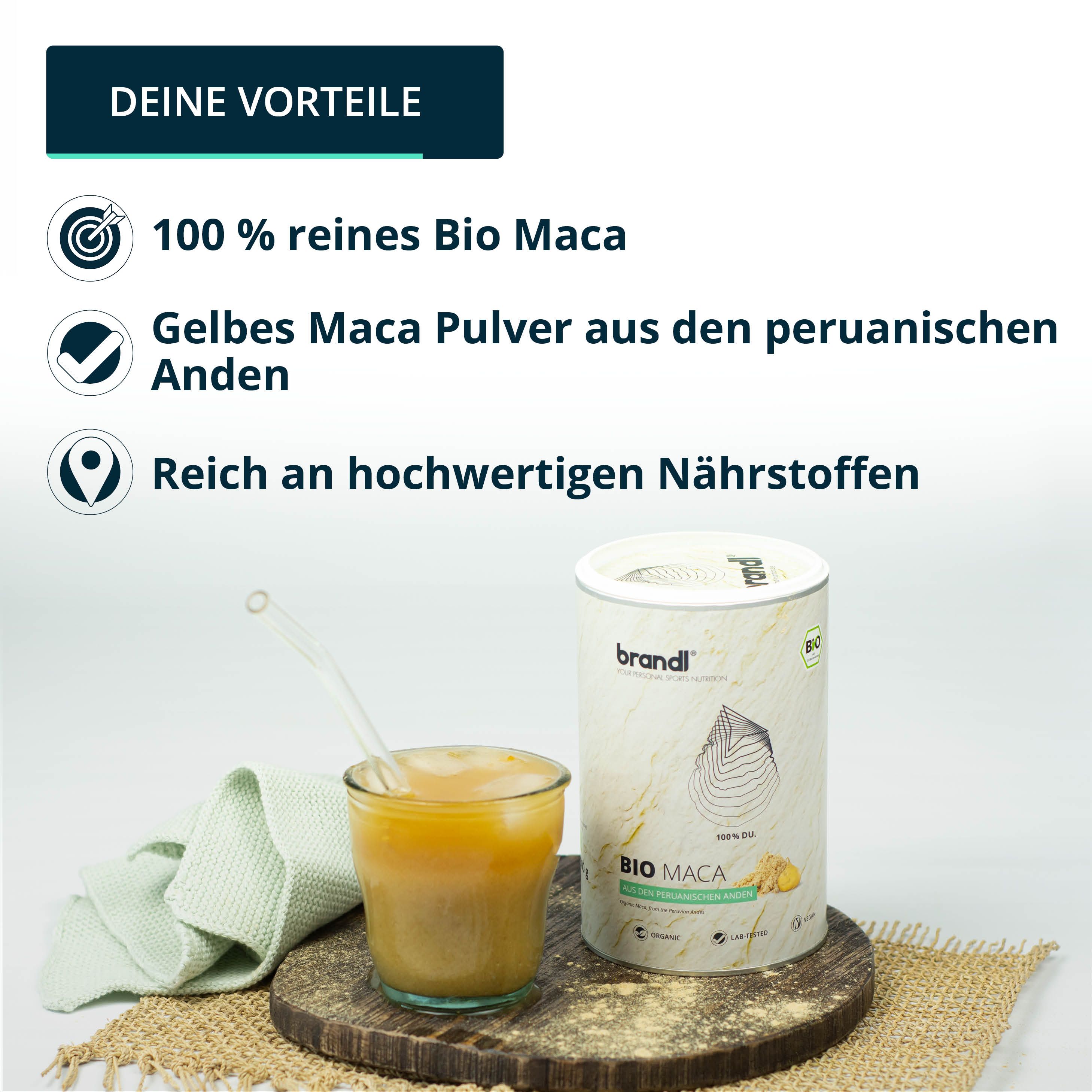 brandl® Maca Pulver Bio (maca powder) von der Maca Wurzel 1000 g - Shop ...