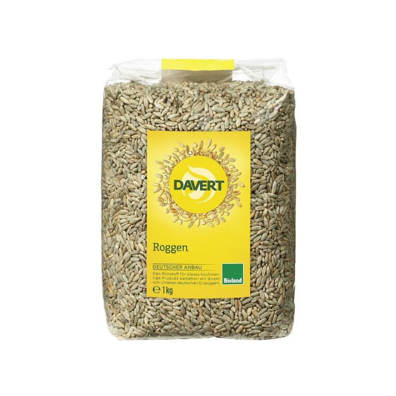 Davert - Bioland Roggen 1 kg - Shop Apotheke
