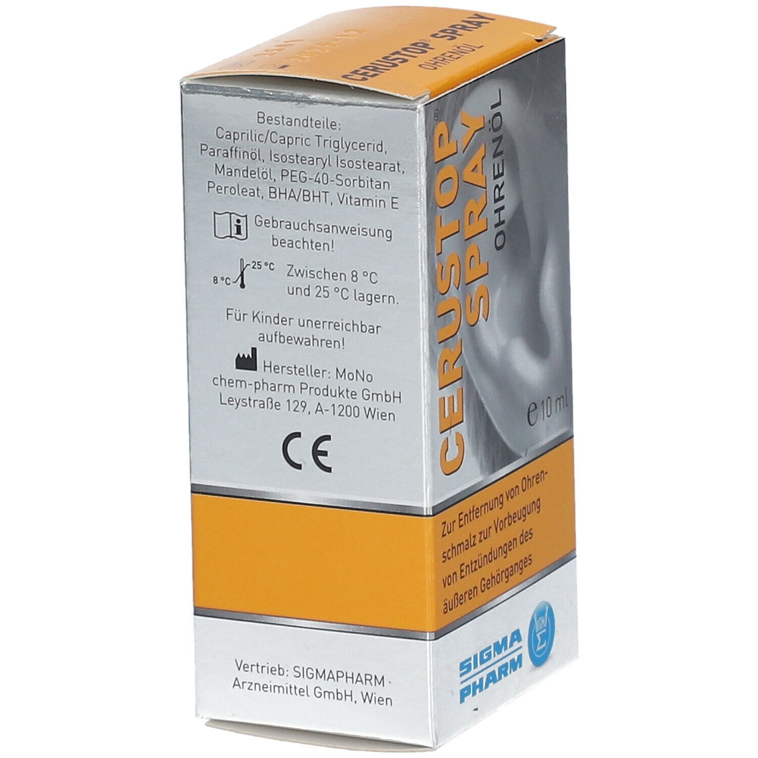 CERUSTOP® Ohrenöl Spray 10 ml - Shop Apotheke