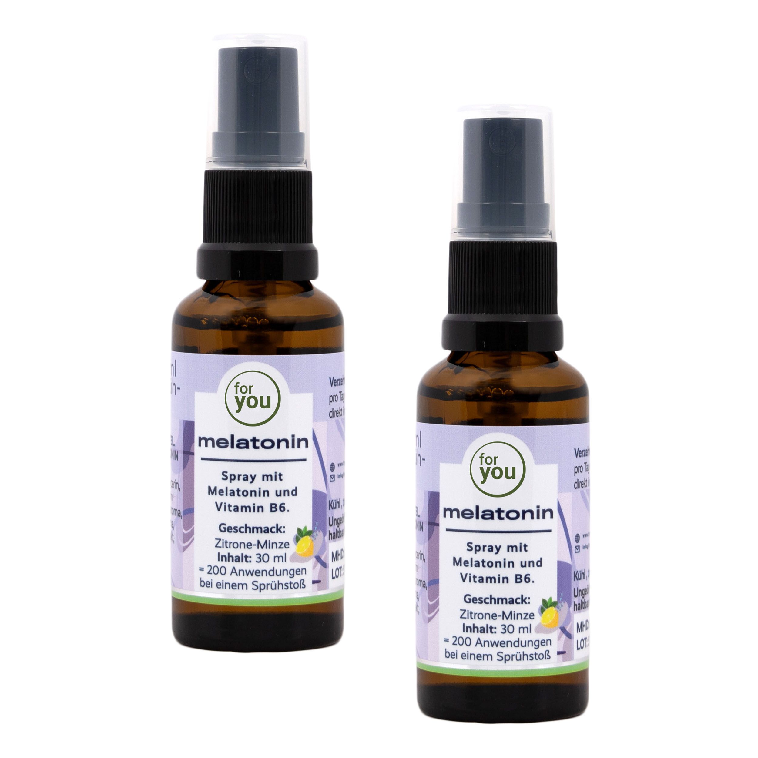 for you Melatonin Spray Doppelpack 60 g - Shop Apotheke