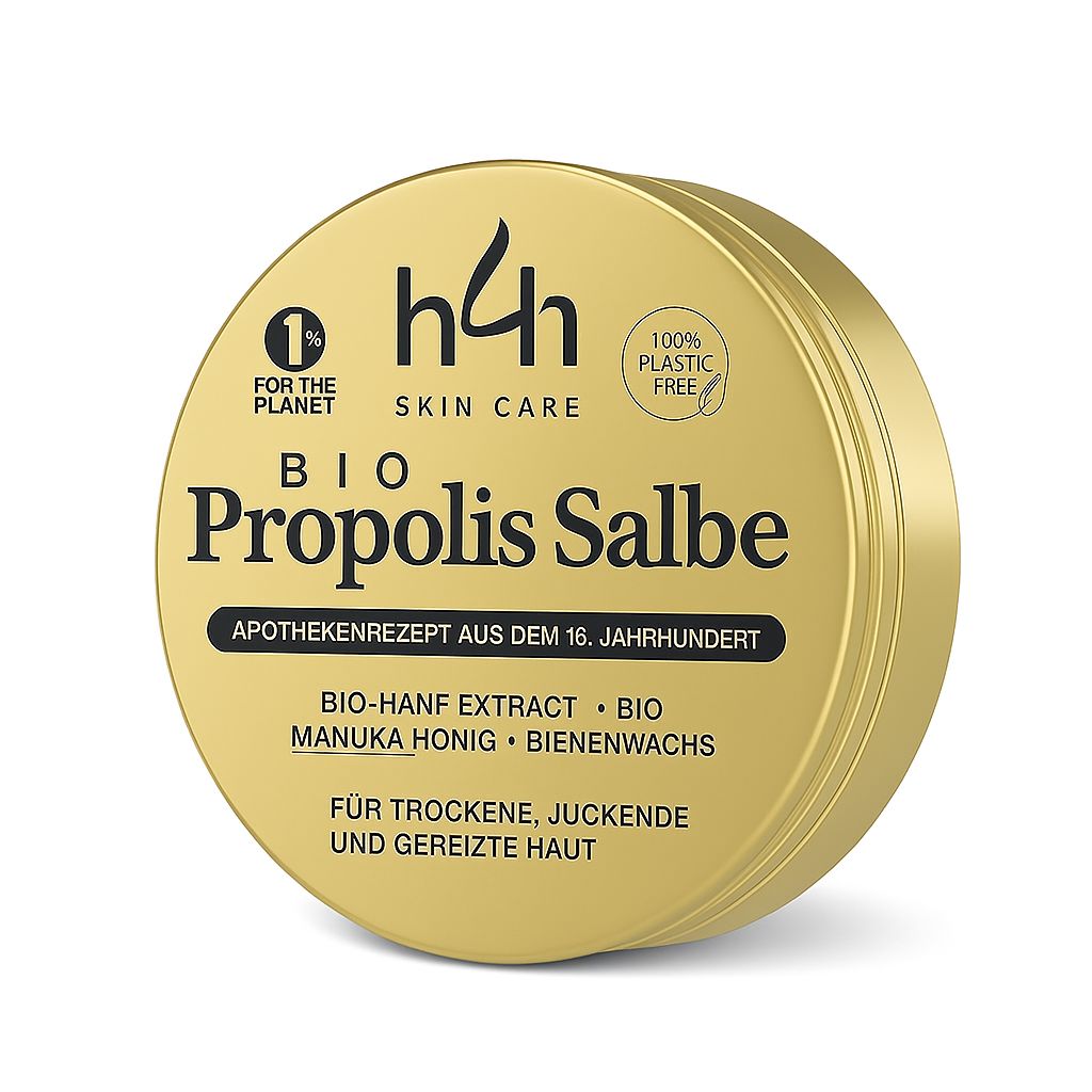 Bio Propolis Salbe mit Manuka & CBD Hanf – Beruhigende Pflege für ...