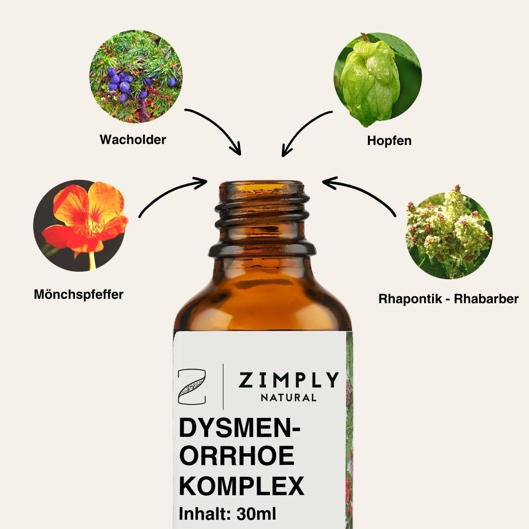 ZIMPLY NATURAL Dysmenorrhoe Komplex Spray 30 ml - Shop Apotheke