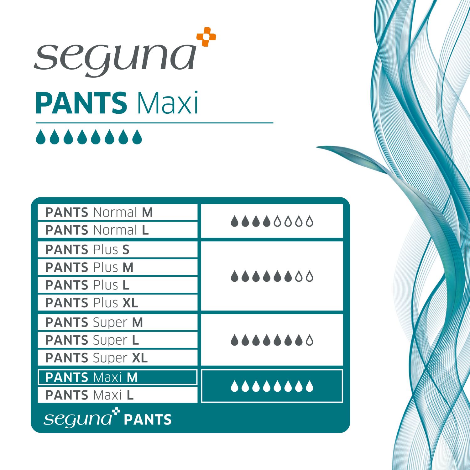 SEGUNA Pants Maxi 4x20 St - Shop Apotheke