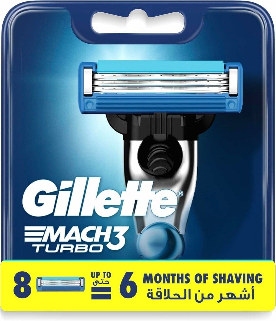 Gillette Mach 3 Turbo Rasierklingen 12er 12 St - Shop Apotheke